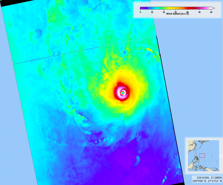 Goni’s eyewall replacement cycle (Pacific) - Cyclone Monitoring Service ...